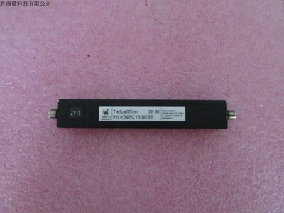 WI WLK345C13/80SS DC-345MHz SMA RF 射频微波同轴低通滤波器