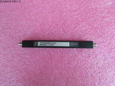 WI进口WLK68.7-6SSDC-68.7MHzSMA射频微波同轴低通滤波器