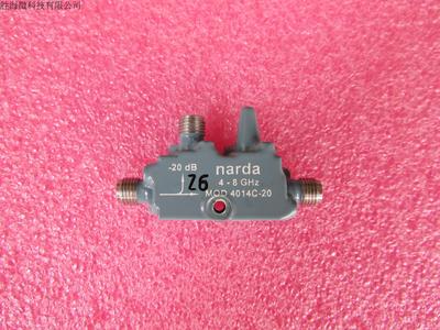 美国narda 4014C-20 4-8GHz 20dB SMA  射频微波同轴定向耦合器