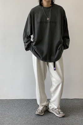 日系水洗做旧cootie长袖打底衫