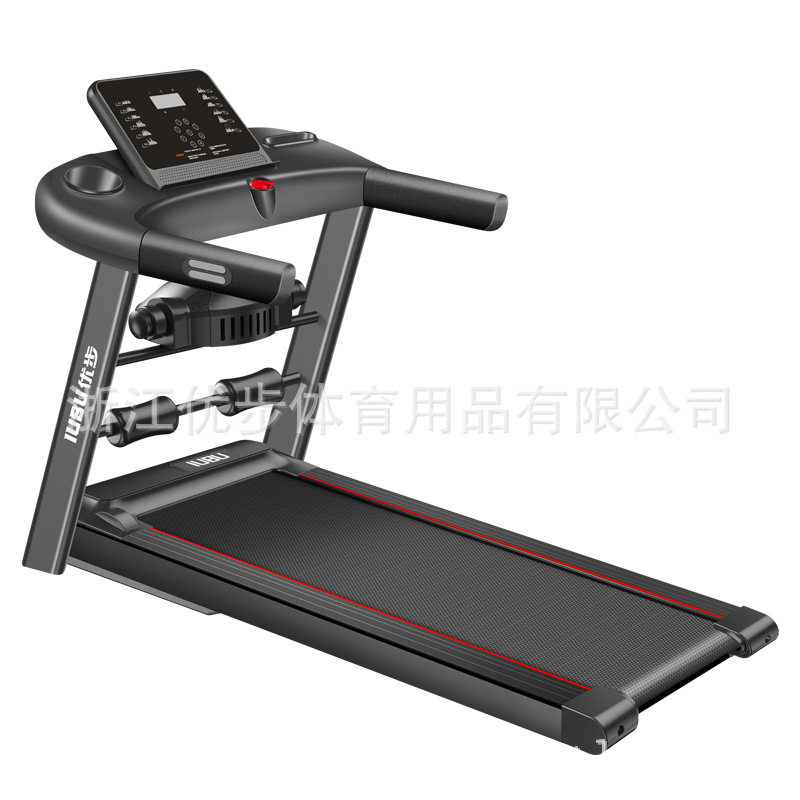 现货t600f跑步机家用款小型折叠家庭式静音新电动室内 健身房