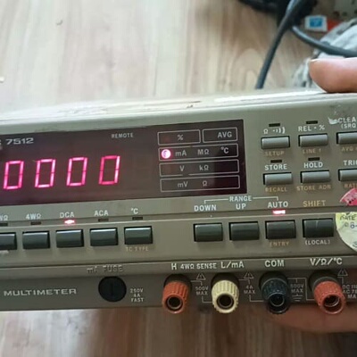 议价IWATSU/岩崎 VOAC-7512台式万用电表 精度
