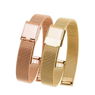 DW复古小绿表真皮手表带10mm