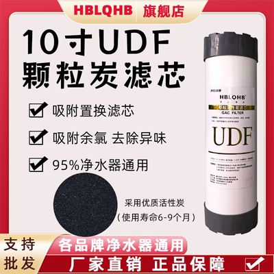 HBLQHB10寸UDF颗粒活性炭碳滤芯