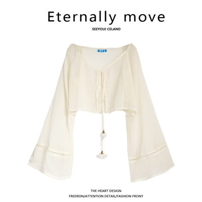 春季女装防晒开衫设计感小众