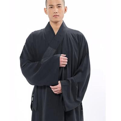 新慈缘僧侣服僧服薄款男女纯棉纯色柔软舒适和尚服长袍短褂套装