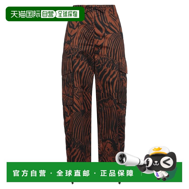 Weekend Max Mara 女士 工装长裤 BROWN 棕色时尚舒适休闲裤