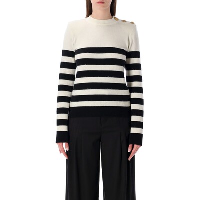 BALMAIN 女士针织衫 GF1KD005KJ60GAU SS2026 花色