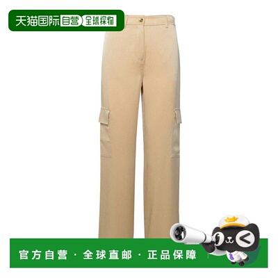 1h可退 MICHAEL KORS 女士休闲裤 MH330DS99G288 SS2024 浅棕色