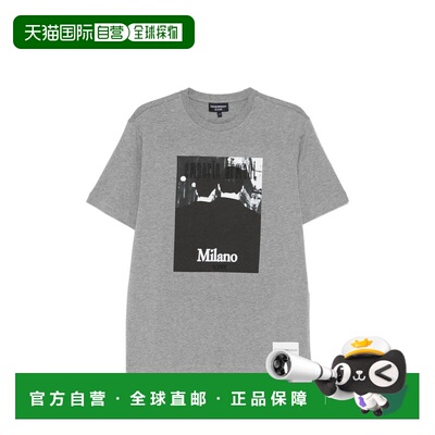 EMPORIO ARMANI 男士T恤 EM004751AF23082F8041GRAY阿玛尼男装