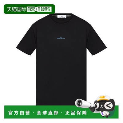 STONE ISLAND 男士T恤 81152NS81V0029 CO 黑色短袖