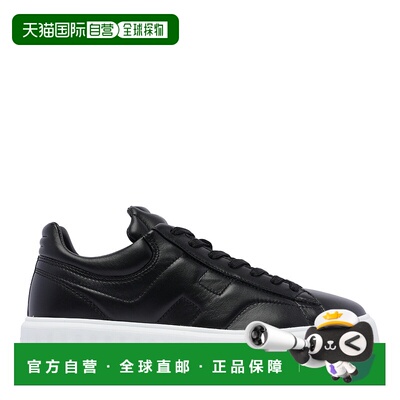 HOGAN 男士运动鞋 HXM6450FC60LE9B999 CO 黑色休闲鞋