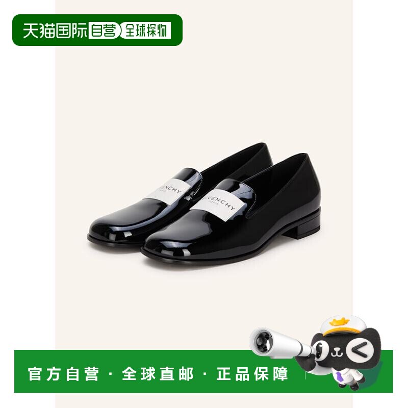 1h可退 GIVENCHY 女士芭蕾乐福鞋 100286098113000 CO 黑色 Paten