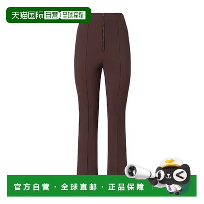 FENDI 女士休闲裤 FAB402AT97F1T6H AW2025 棕色 PANTALONE喇叭裤