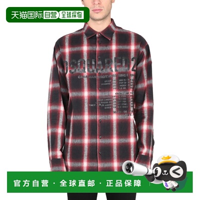 DSQUARED2 男士衬衫 S74DM0647