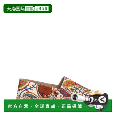 ETRO 女士凉鞋 WS4G0002AKG79X0801 SS2026 白色 Cotton espadril
