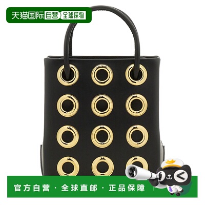 MOSCHINO 女士手提包 755980010555 SS2024 黑色 Leather Bag