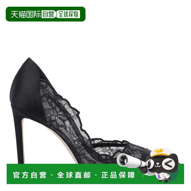 JIMMY CHOO 女士高跟鞋 BRIGITTE100WANBLACK AW2026