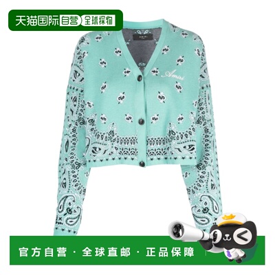 奢淘 Amiri V领长袖针织开衫 女 PF23WKC004