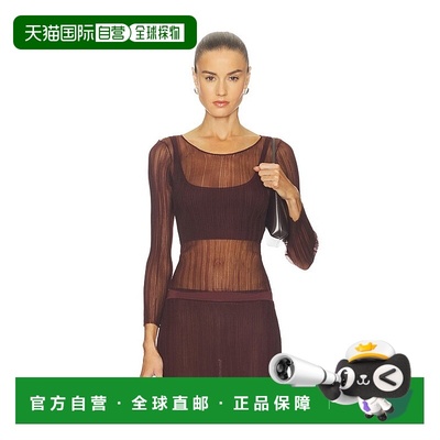 1h可退 潮奢 Simkhai 女士 Leonie 长袖上衣 1262213K针织衫