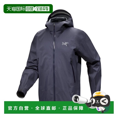 Arc'teryx 男士户外冲锋衣始祖鸟外套 X000010511BLACKSAPPHIRE