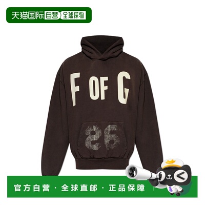 1h可退 FEAR OF GOD 男士卫衣 FG9M129938BHF204DARKBROWN