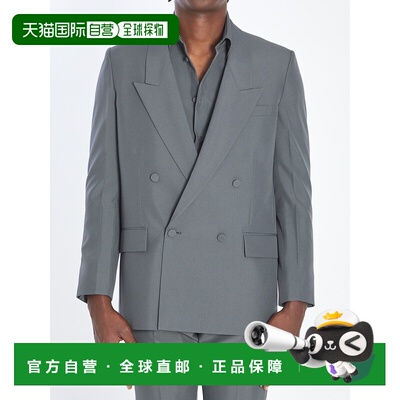 GUCCI 男士夹克 849881Z7AYA1088 AW2025 灰色 Double-breasted j