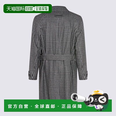 1h可退 Z ZEGNA 男士大衣 298515A24VBYS0NR AW2025 灰色外套