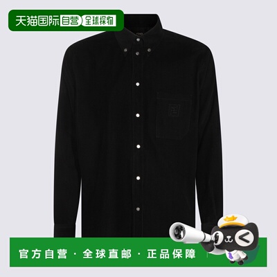 FENDI 男士衬衫 FS1296ATEFF0QA1长袖