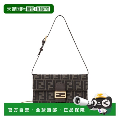 FENDI 女士手拿包 8M0602B17AF14YN AW2026 棕色 Wallet On Chain
