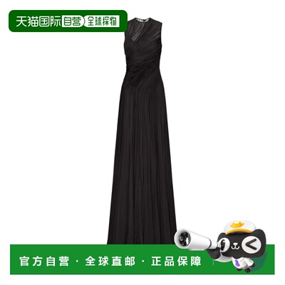 VALENTINO 女士连衣裙 BVDK402UP0NO AW2024 黑色【付后1h可退】