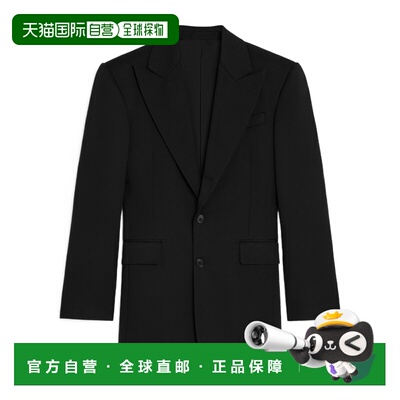 CELINE 男士西服 RV11Q092D38NO SS2026 黑色 GIACCHE & GILET