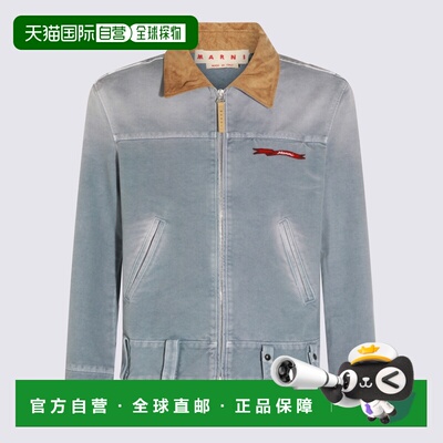 MARNI 男士夹克 JUMU0205GXUSCY6300B31 SS2026 蓝色