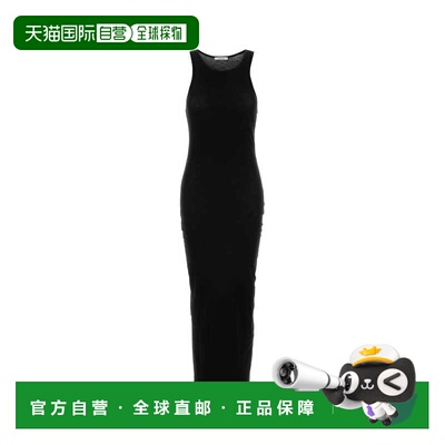 Entire Studios 女士 黑色弹力棉质连衣裙 ESSS26【付后1h可退】
