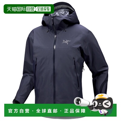 Arc'teryx 男士户外冲锋衣 X000010886BLACKSAPPHIRE始祖鸟夹克