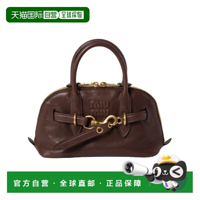 MIU MIU 女士手提包 5BB1692BBLVOOOF0NBL CO 深棕色