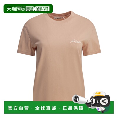 ACNE STUDIOS 女士T恤 CL0480COA AW2026 粉红色 T-shirts