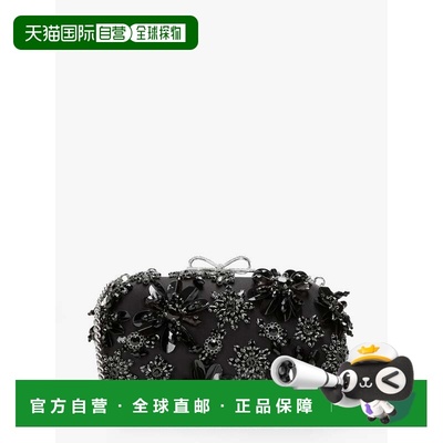 1h可退 潮奢 Self-Portrait 女士 水晶手包 RS26304BBLACK手提包