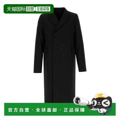 PRADA 男士大衣 UC587I6114SOOOF0002 AW2026 黑色【付后1h可退】