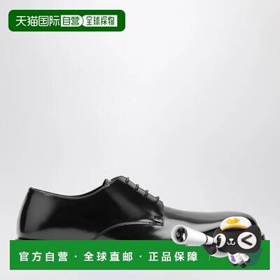 LOEWE 男士商务正装鞋 M816S02X32LE1100 AW2026黑色德比鞋男鞋