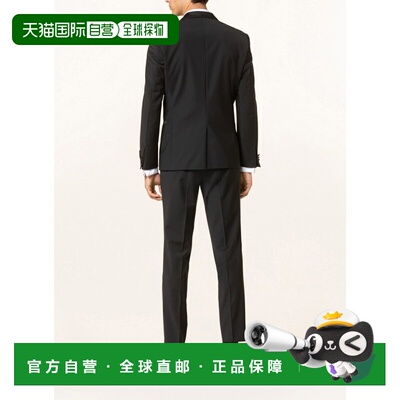 1h可退 HUGO 男士西服 100129436413000 CO 黑色 Smoking tailore
