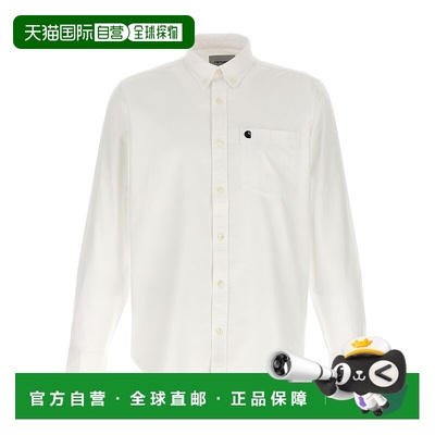 CARHARTT WIP 男士衬衫 I03079912HXX AW2025 白色休闲风