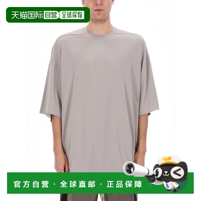 RICK OWENS 男士T恤 RU01F2283JA08 SS2026 白色
