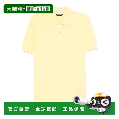 TOM FORD 男士POLO衫 JPS011JMT013YCK SS2026 黄【付后1h可退】
