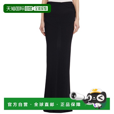奢淘 Rick Owens GONNA KAIRO SKIRT BLACK 女 LLI01E4312CVI09