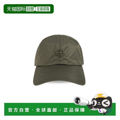 Anine Bing 女士帽子鸭舌帽 AW2026 A1212281AYG10ARMYGREEN