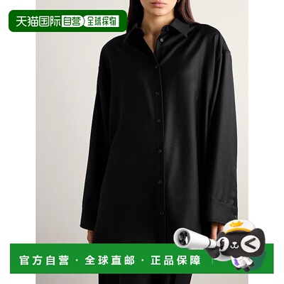 1h可退 潮奢 The Row 女士 Caroline 羊毛衬衫 5927W2107通勤