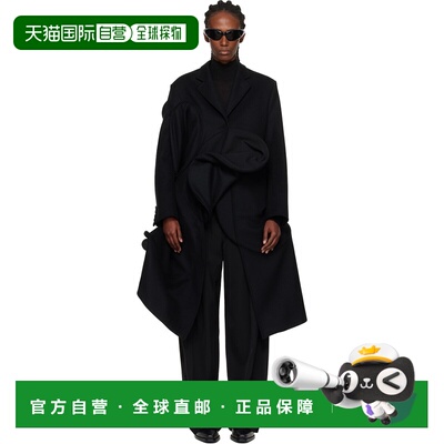 Junya Watanabe 渡边淳弥 女士 黑色 Structured 大衣 JPC0110511