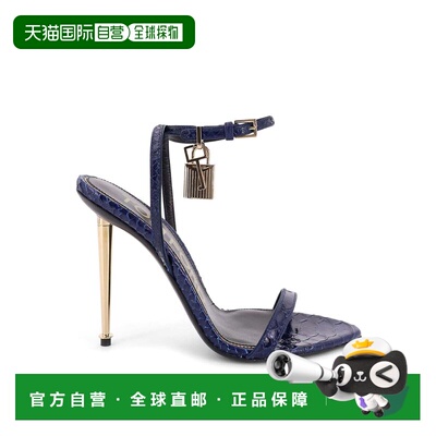1h可退 TOM FORD 女士凉鞋 W2272LCL516 SS2026 浅蓝色 Laminated