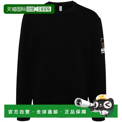 付款1h内可退 MOSCHINO 男士针织衫 A17014424555 AW2024 黑色 长